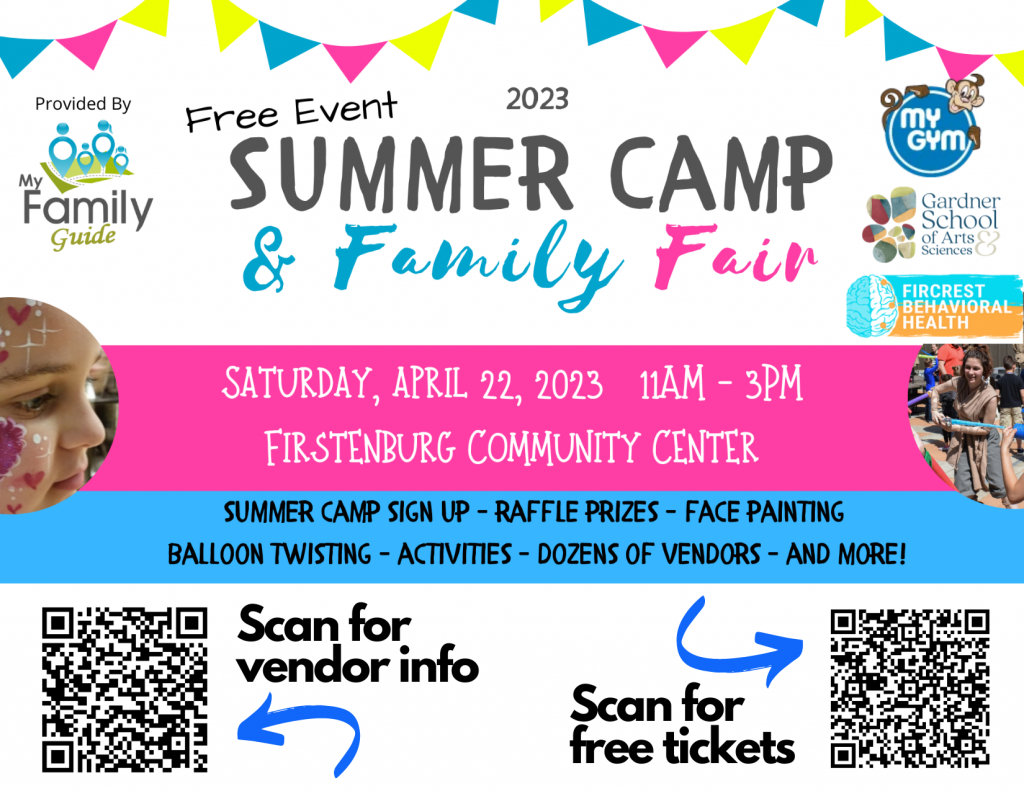 Vendor Application for Summer Camp and Family Fair 2023 - My Family Guide